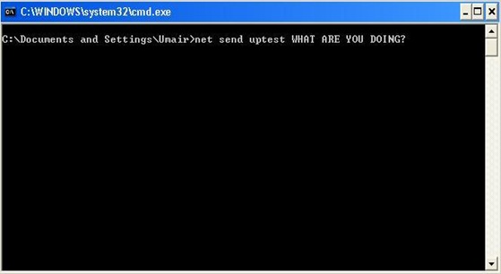 Md Saiful Islam Chowdhury: Chat with friends using Command Prompt ( CMD )